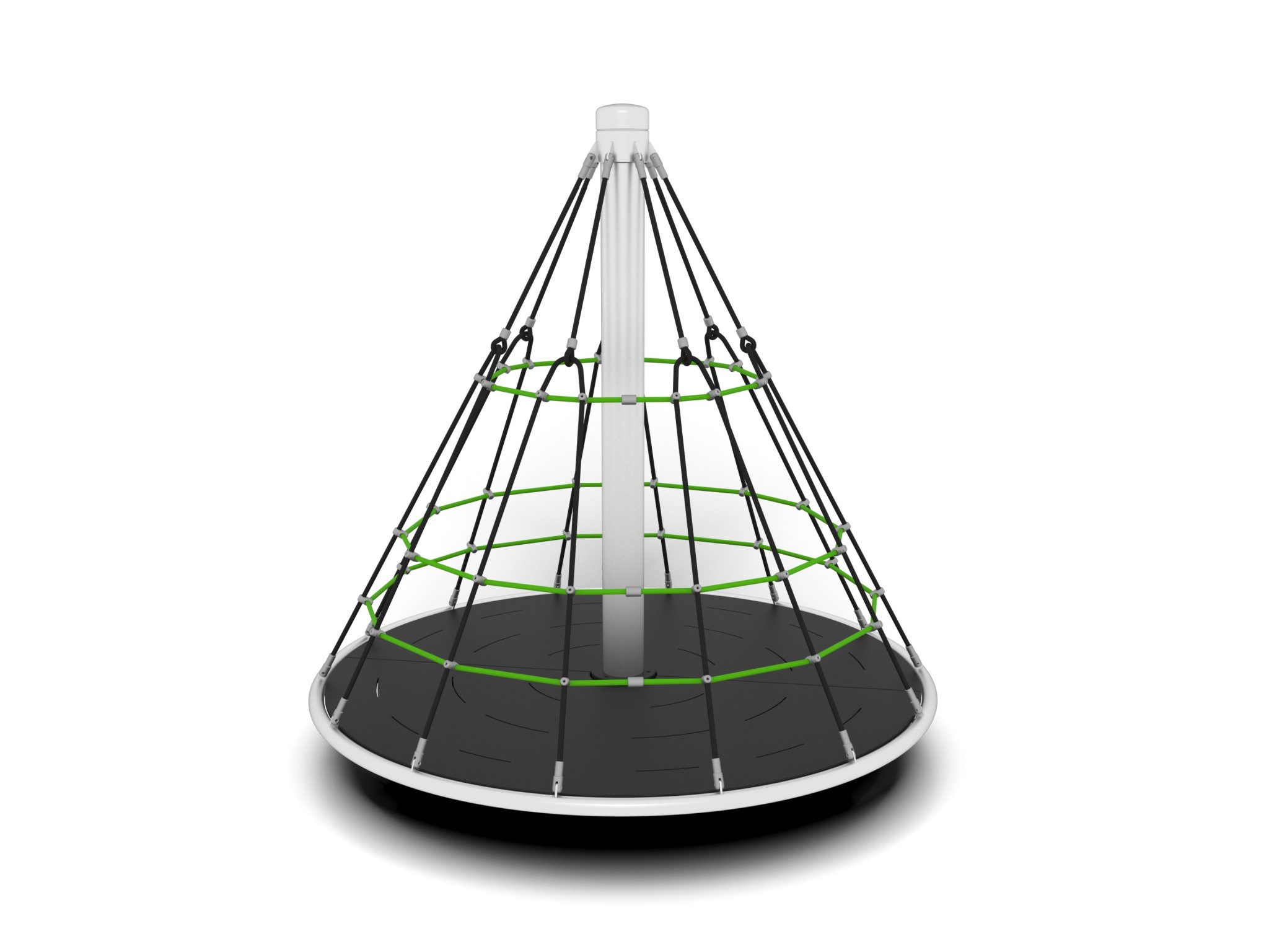 Cone Climber Rotating Rope Play - Tayplay